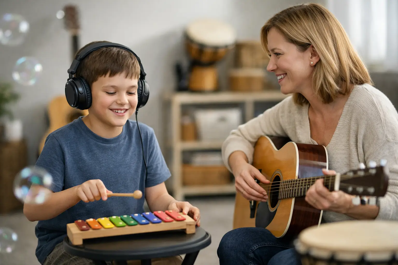 How Music Therapy for Autism Can Help - Autism Learn & Play Inc.